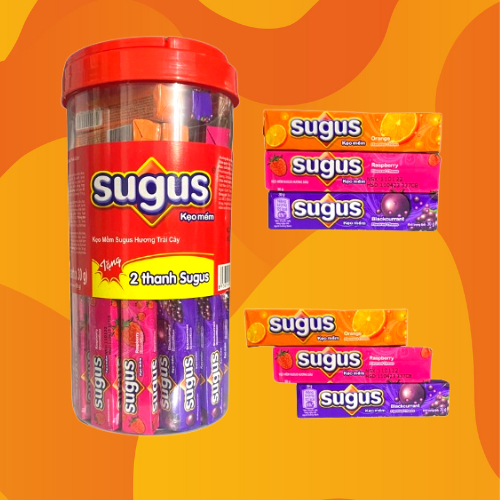 Sugus soft fruit-flavored marshmallows bar 30g delicious and attractive ...