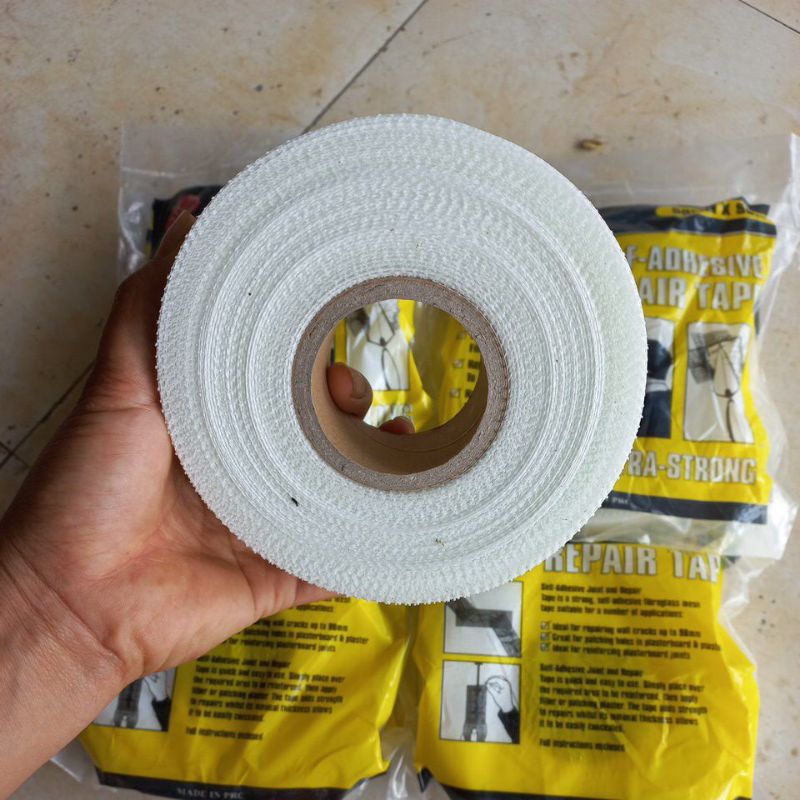 Plaster mesh tape 50mm x 90M - Plaster joint treatment tape (1 roll ...