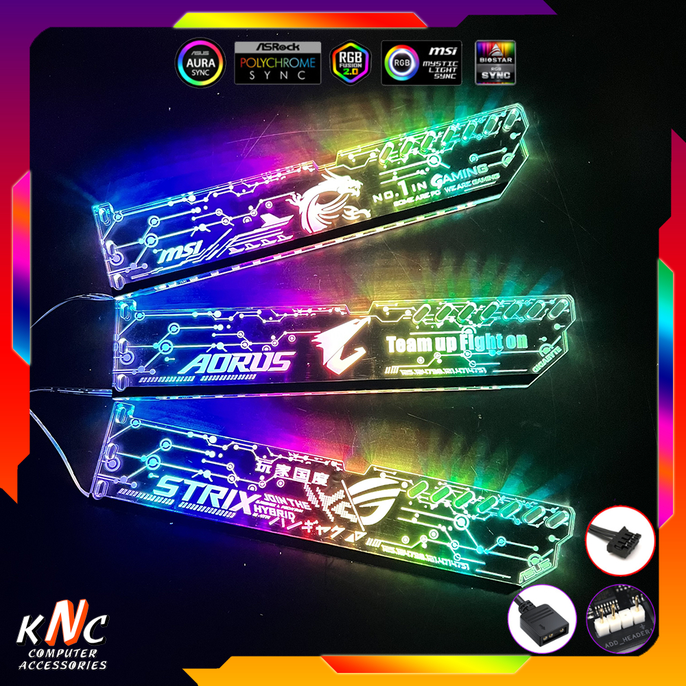[Liquidation] Vga Gaming Led 5v ARGB Anti-Sagging Stand 26cm Long Basic ...