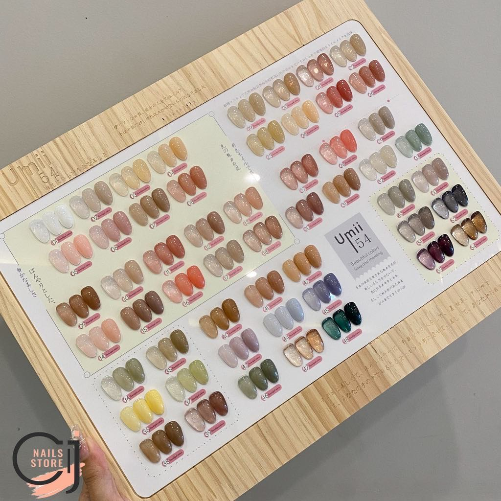 Nail box design - plain jelly paint model - choose color - Code 017 ...