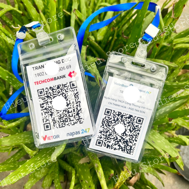 Qr code card holder to transfer bank money upon request (genuine Epson ...