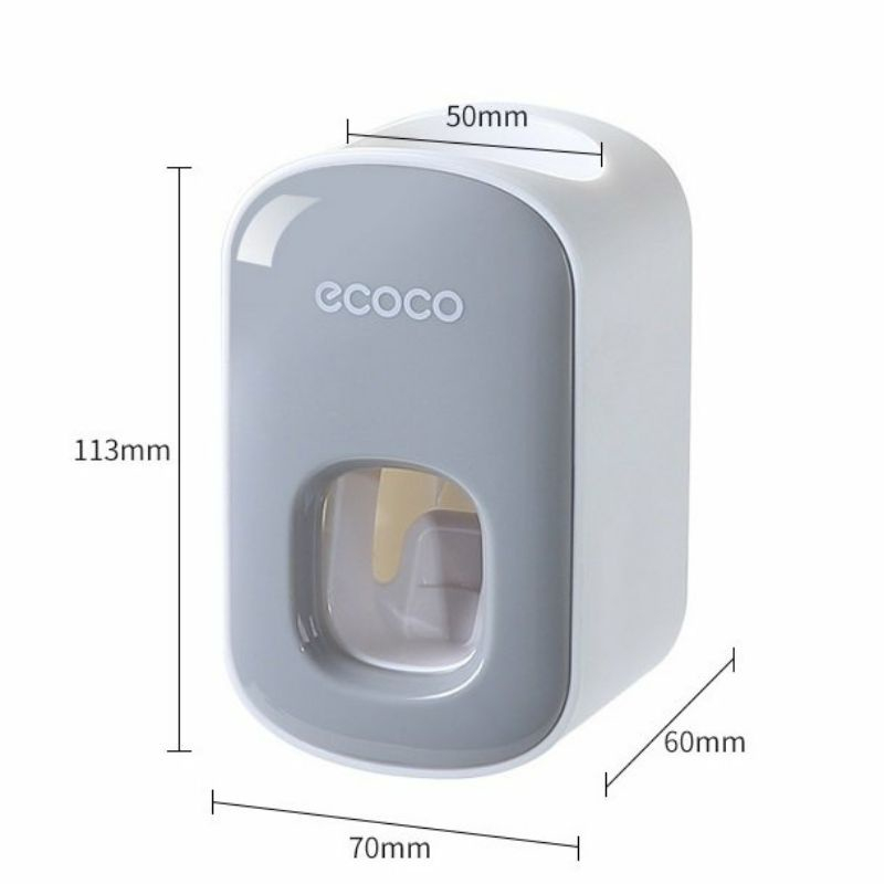 Premium Ecoco toothpaste dispenser and dispenser box | Shopee Malaysia