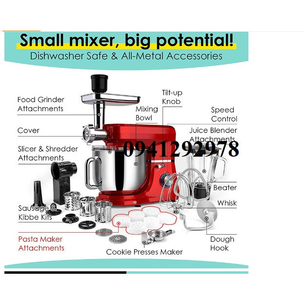 Cookly 8L dough mixer - low noise - UK standard product - | Shopee Malaysia