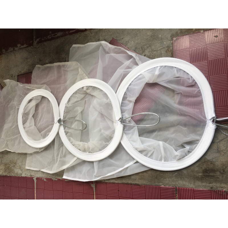 Net racket has artemia filter parts and super fine filter, has deep ...