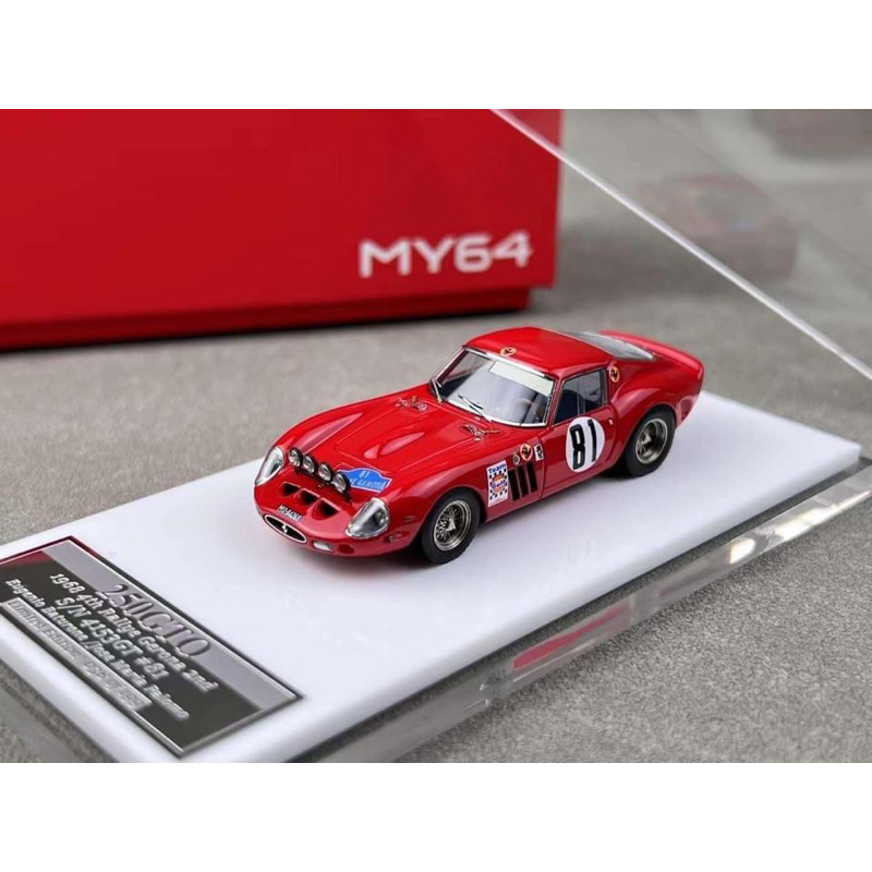 Mohinhxeps-1 / 64-My64 Resin Model Ferrari 250 GTO 199pcs | Shopee Malaysia