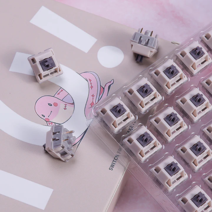 Switch Jerrzi TU | Linear 65g | Mechanical Keyboard Switch | Tks | Shopee Malaysia