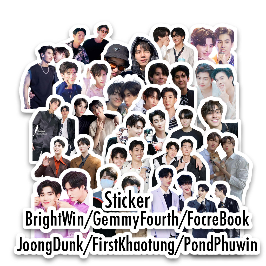 Set of 10/30/50 BrightWin/GemmyFourth/FocreBook/JoongDunk/FirstKhaotung ...