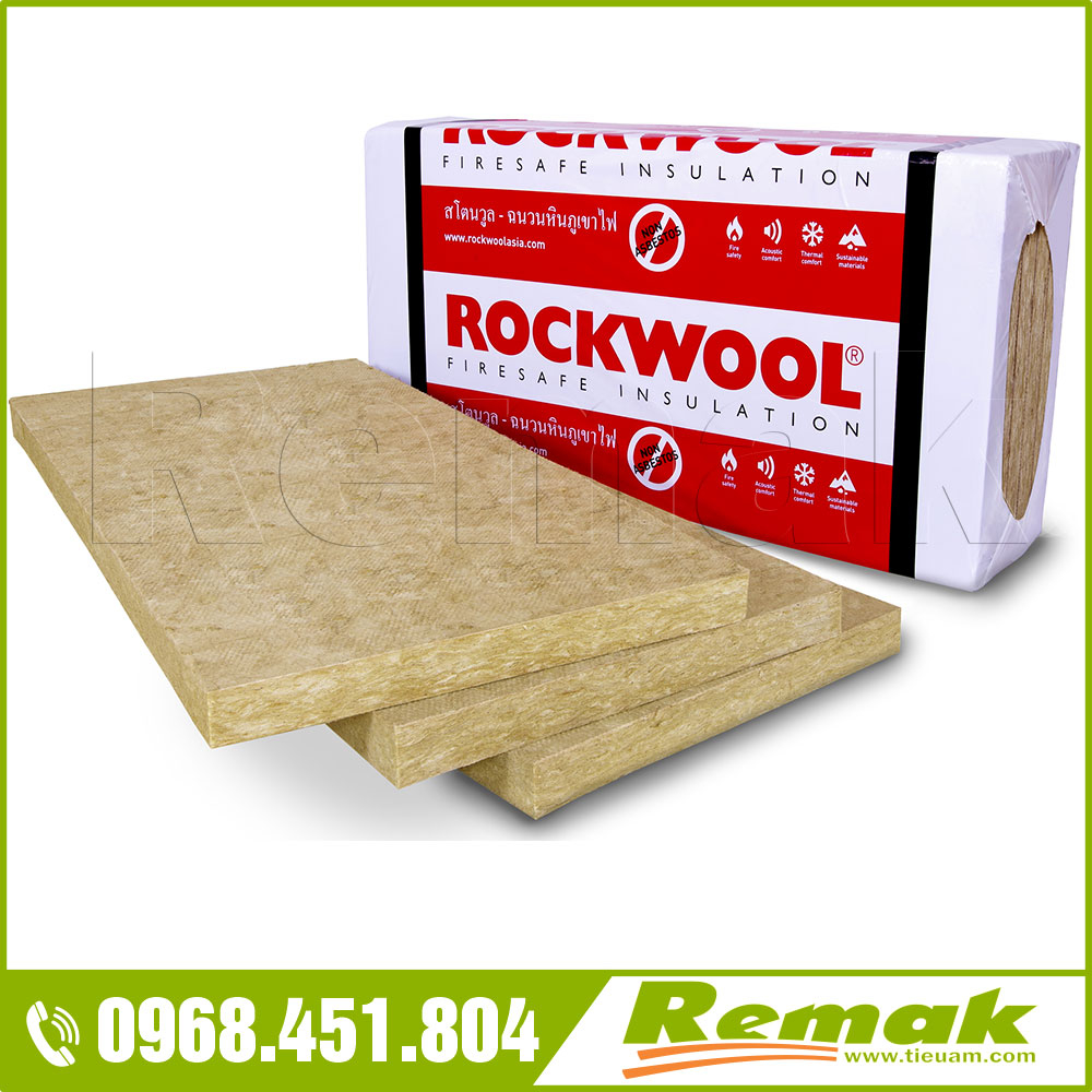 Rockwool THAI LAN insulated mineral cotton (Package of 6 panels ...
