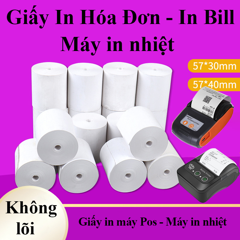 Receipt printing paper for printing bills for thermal printers K57-40 ...