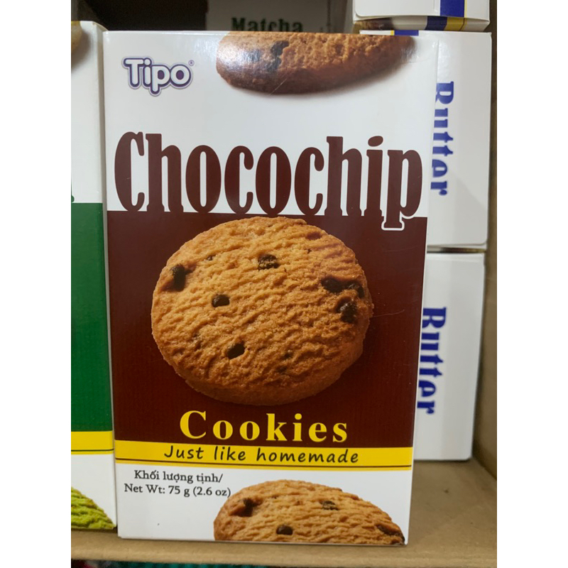 Choocchip Tipo butter biscuits box 75g | Shopee Malaysia