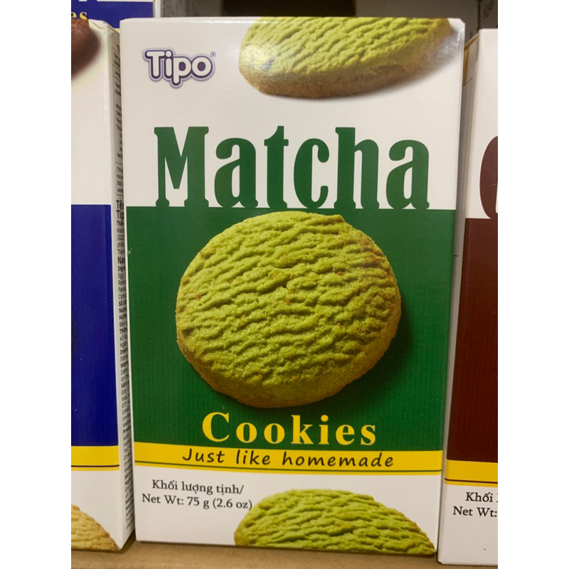 MATCHA Tipo Butter Cookies 75g | Shopee Malaysia