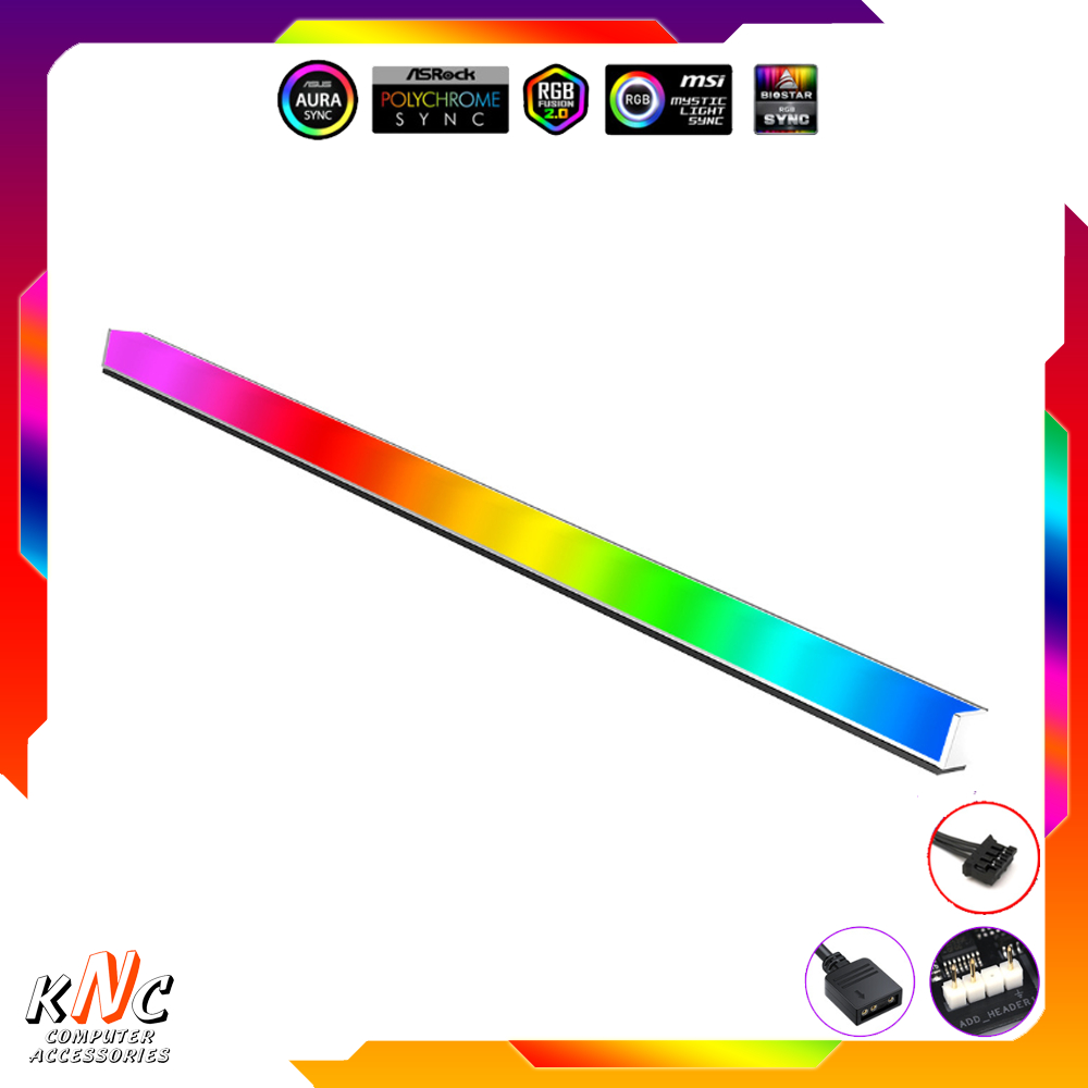 5v ARGB 2-Sided Led Box Streamer Mainboard Color Synchronization - Hub ...