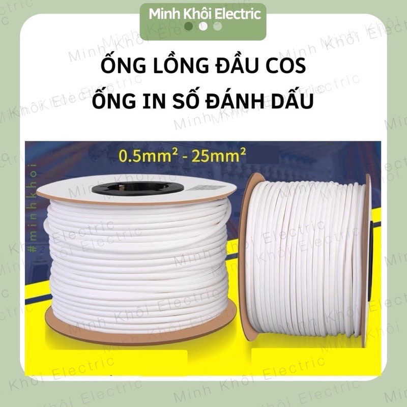 Core Tip tube, label printing tube to mark electrical wires. Number ...
