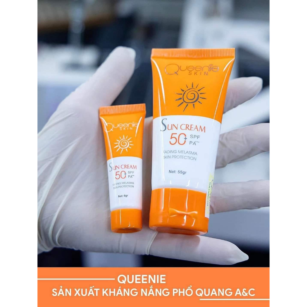 Queenie Skin Genuine Sunscreen Tub Mini 6g | Shopee Malaysia