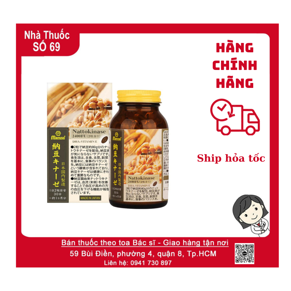 Mamori Nattokinas Japanese oral tablet-Box of 60 capsules | Shopee Malaysia