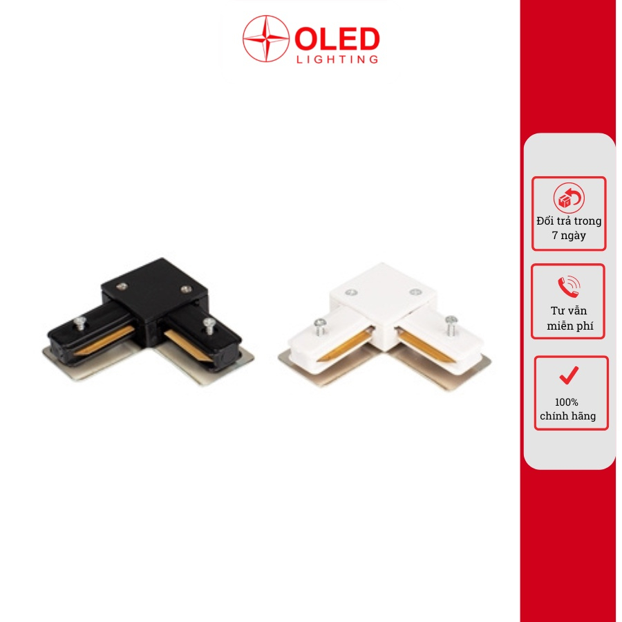 Rail Connector For Rails, Premium Aluminum Connectors, Black / White ...
