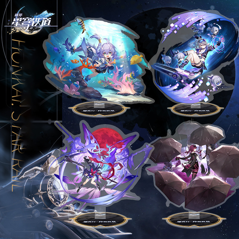 Standee Model Honkai Star Rail Acrylic Mica Characters Mica Acrylic ...