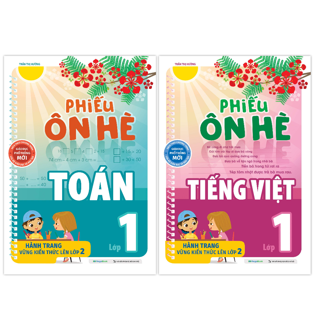 Combo Book of Grade 1 Math and Vietnamese Summer Review Cards | Shopee ...