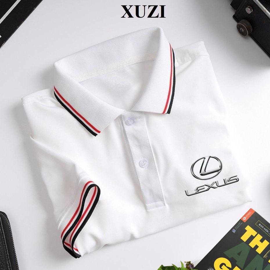 Lexus polo t-shirt, short-sleeved turn-down collar t-shirt, soft and ...