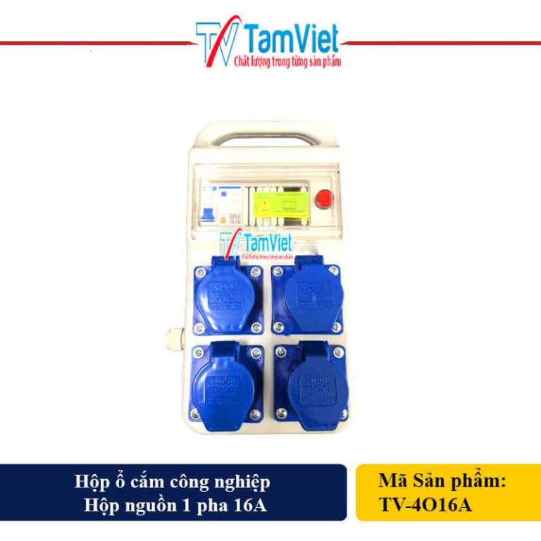 Industrial socket box, 1-phase 16A power box | Shopee Malaysia