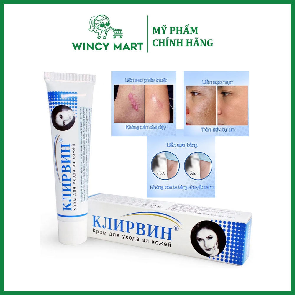 Genuine Russian Klirvin Scar Reduction Cream, Scar Fade Cream Helps ...
