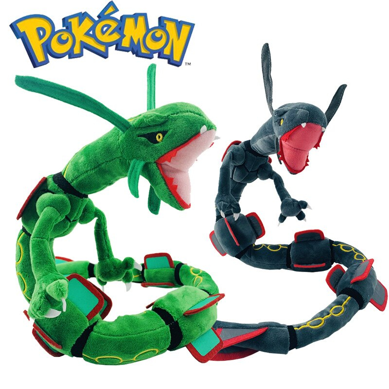Legendary pokemon plush toy in the sky Rayquaza with styled joints ...