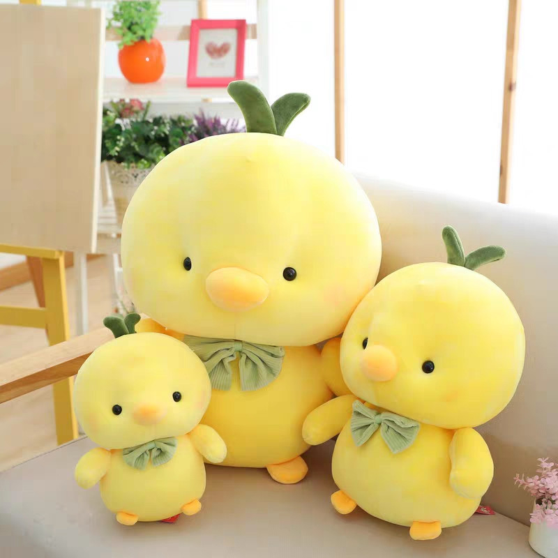 Yellow Duck Teddy Bear - Adorable Duck with Bow | Shopee Malaysia
