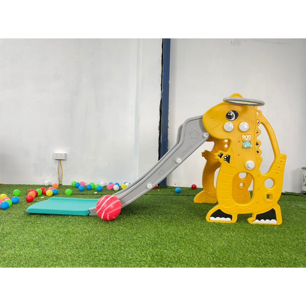 [Large Type] Animal-shaped slide for children, 1m6 long, all shapes and ...