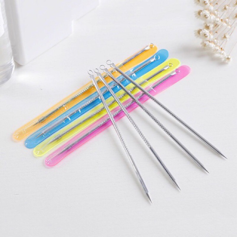 Pimple removal stick - acne removal needle, stainless steel acne ...