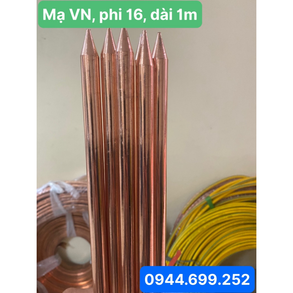 Copper-plated Grounding Pile, Vietnamese Goods With Indian Technology ...