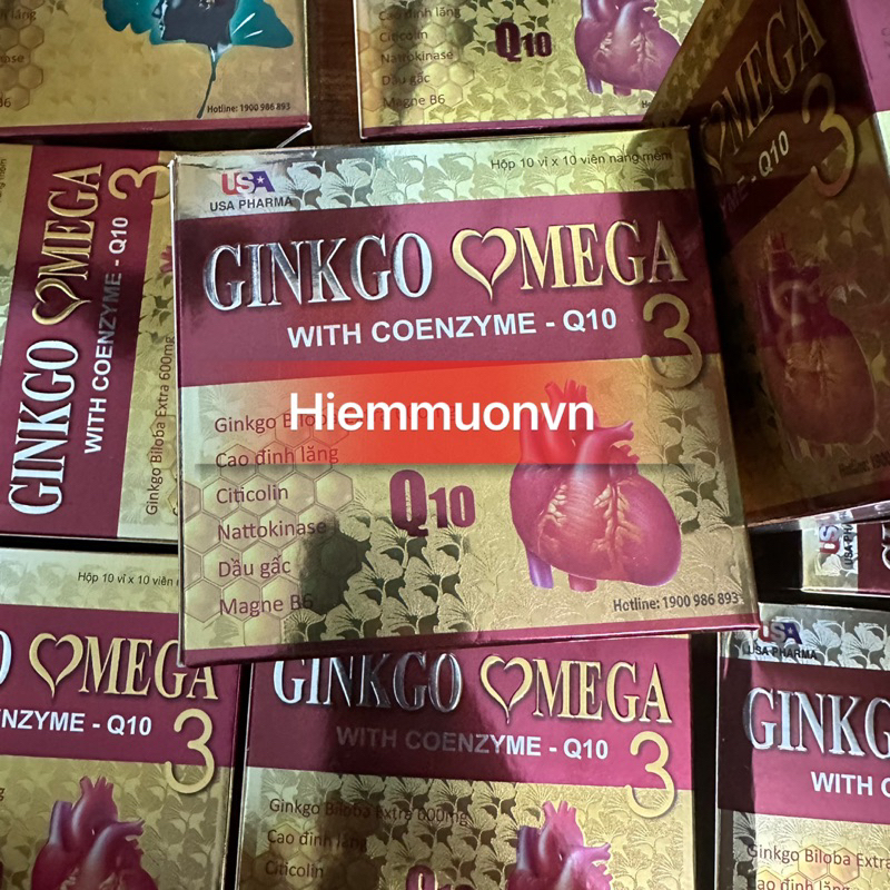 Ginko OMEGA 3 Enhances Cerebral Circulation (100 Tablets) | Shopee Malaysia