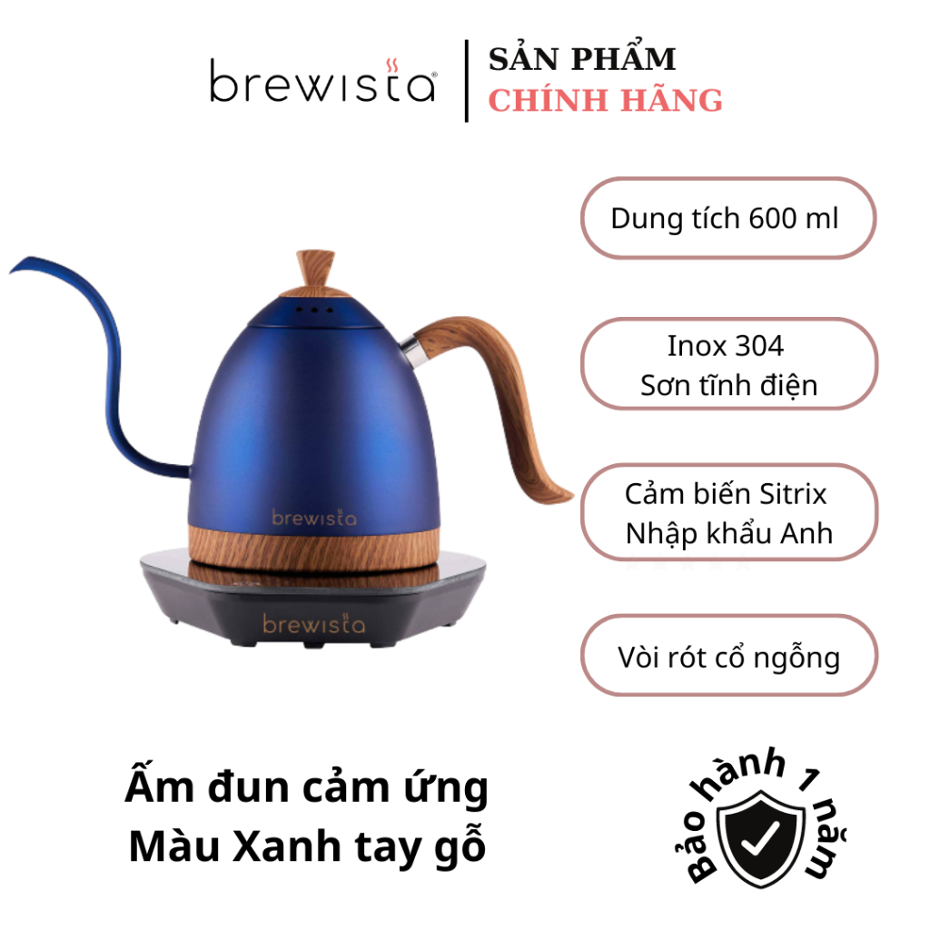 Dedicated induction Kettle for pouring coffee Kettle 600ml - Cyanotic ...
