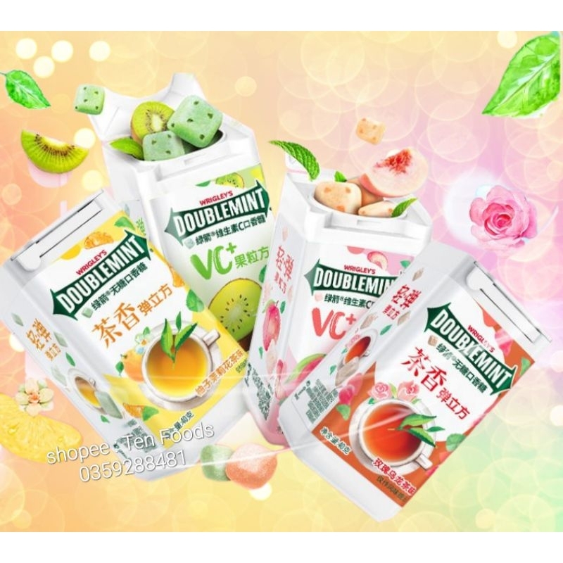 [ Limited Edition ] SingGum Doublemint Rose Candy / Doublemint Mint ...
