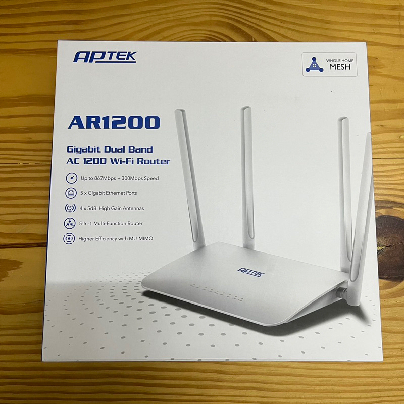 APTEK AR1200 gigabit Dualband AC1200 wifi transmitter | Shopee Malaysia