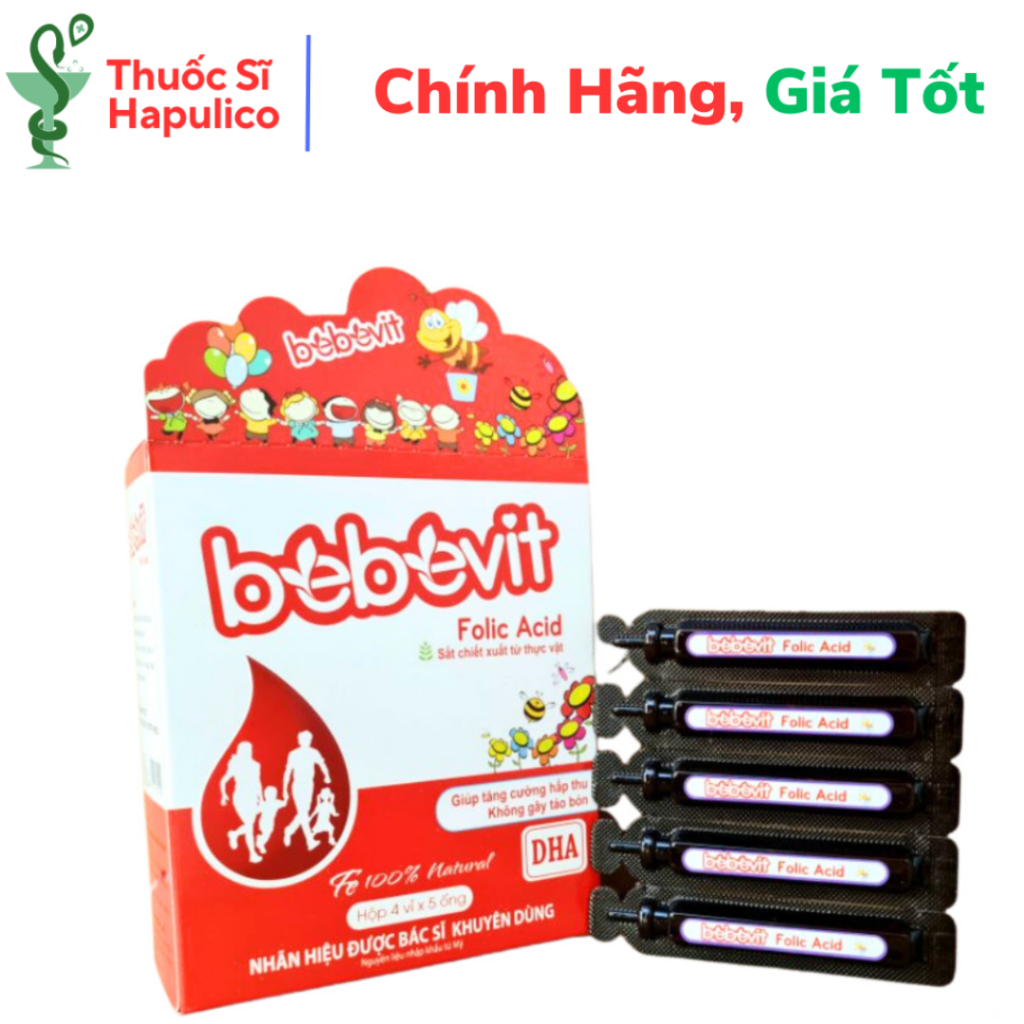 Bebevit Folic Acid supplements iron and essential ingredients for ...