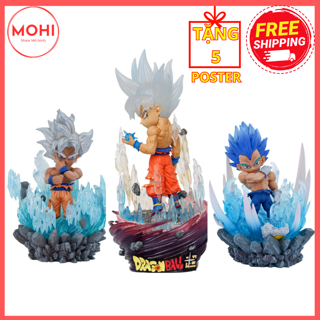 Son Goku Ultra Instinct Model, Vegeta SS Blue Super Beautiful (With Led ...