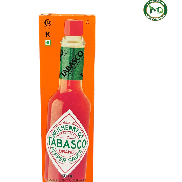 Standard Tabasco red chili Sauce 60ml - Tabasco Pepper Sauce | Shopee ...