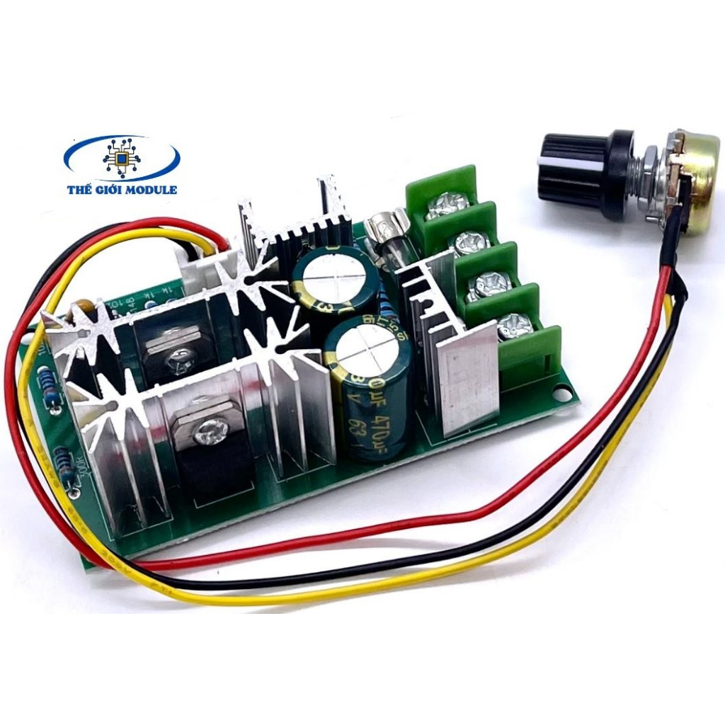 PWM DC motor speed control Module 20A | Shopee Malaysia
