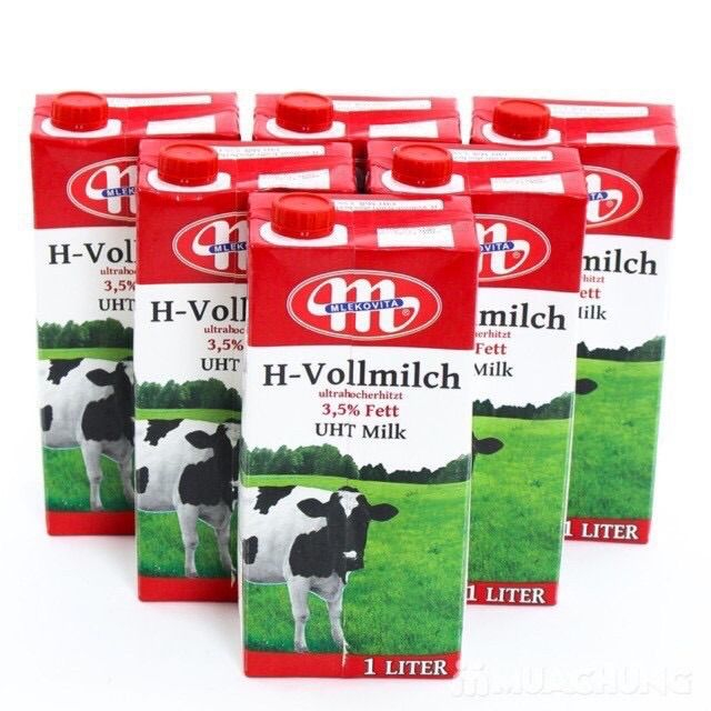 Mlekovita full cream fresh milk - 1L box | Shopee Malaysia
