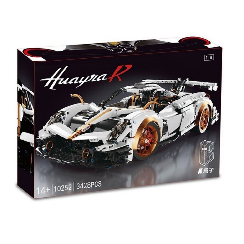 High-tech Pagani Huayra R Super Racing Car Kbox 10252 Assembly Model ...