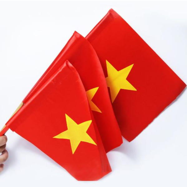 [Express] Hand-held National Flag for Opening Day, Waving Football ...