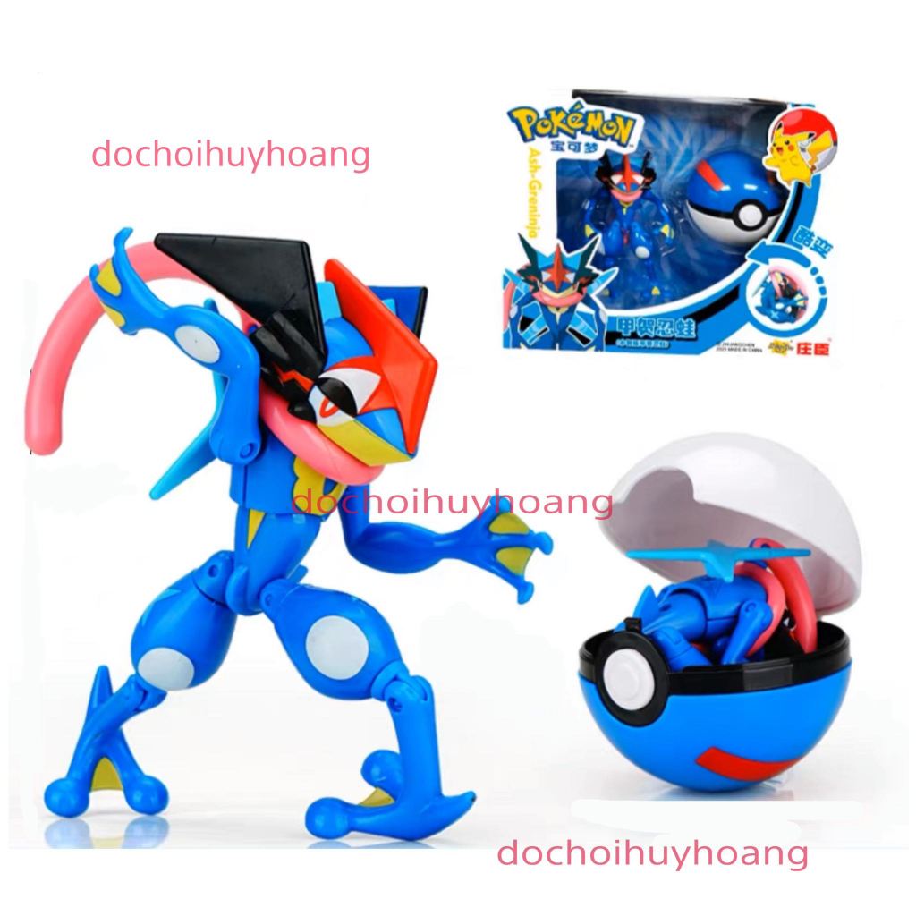 Pokemon Froakie Frogadier Ash Greninja pixelmon transformation ball ...