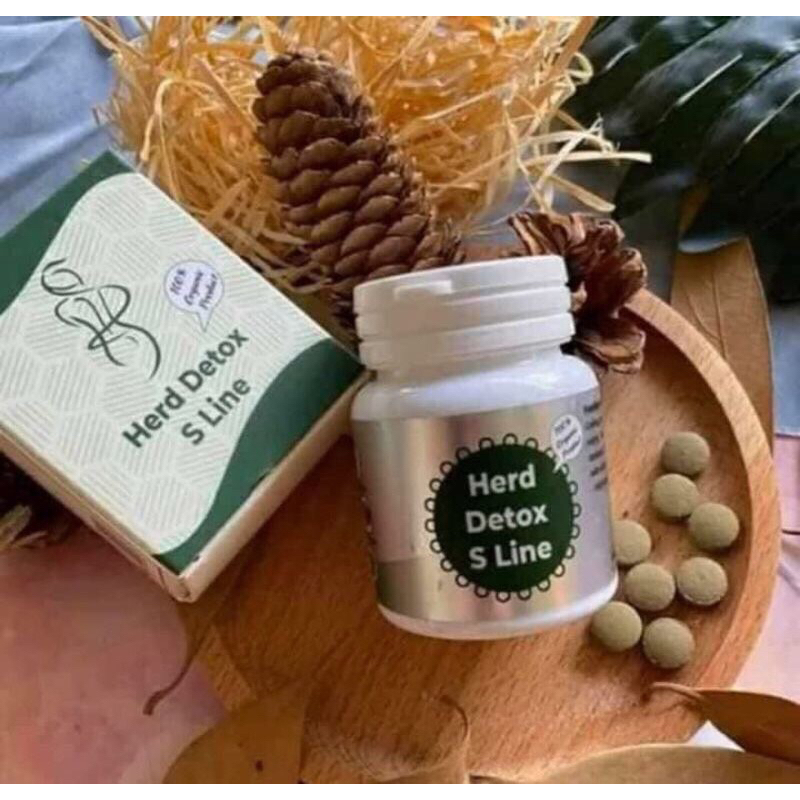 Detox Cell S Line Fiber Herbal Tablets Purify The Body Box 55v | Shopee ...