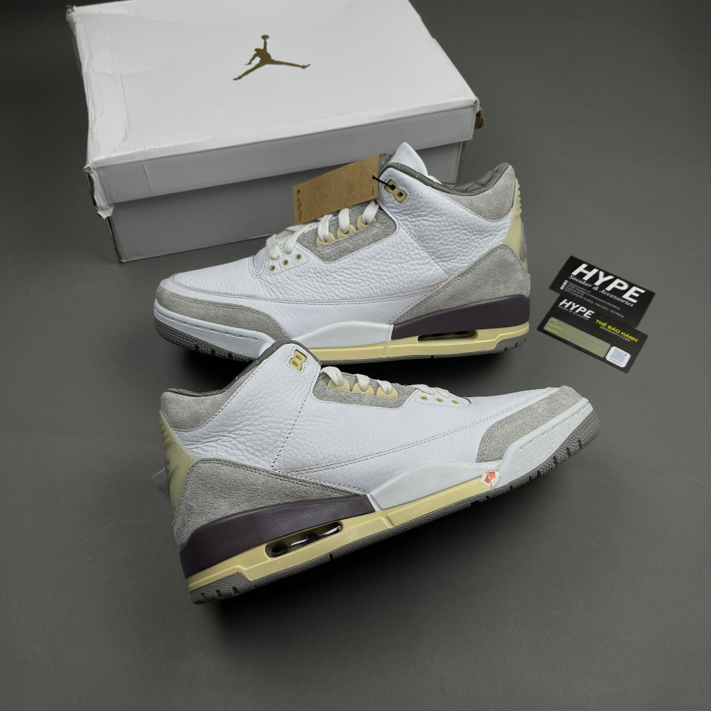 Jordan 3 A Ma Maniere SNEAKER (jd3 white gray) - HYPE SNEAKER | Best ...
