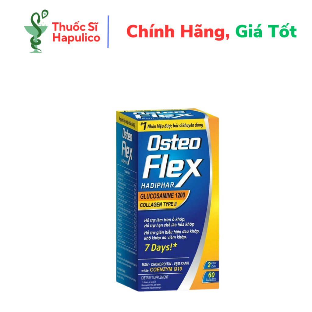 Osteo Flex contains glucosamine to help strengthen bones and joints ...