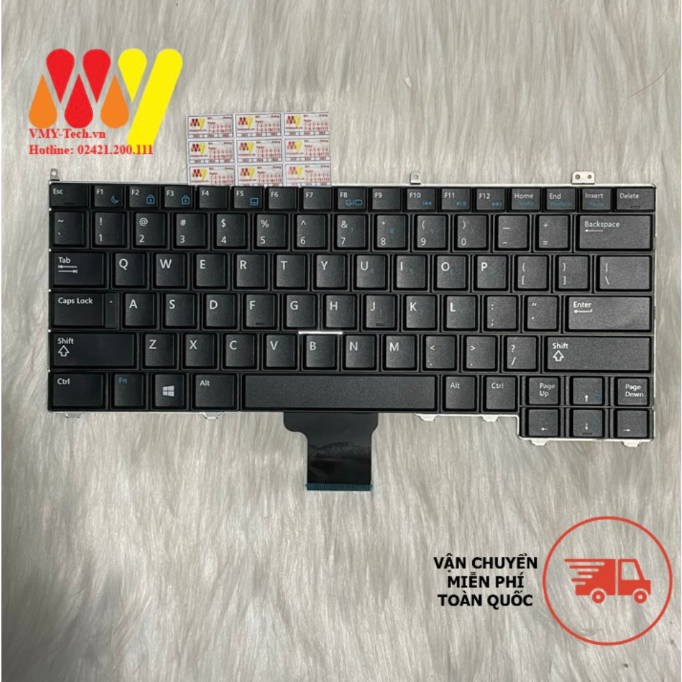 Dell Latitude 12 7000 E7240 E7420 E7440 7420 7240 7440 Keyboard ...