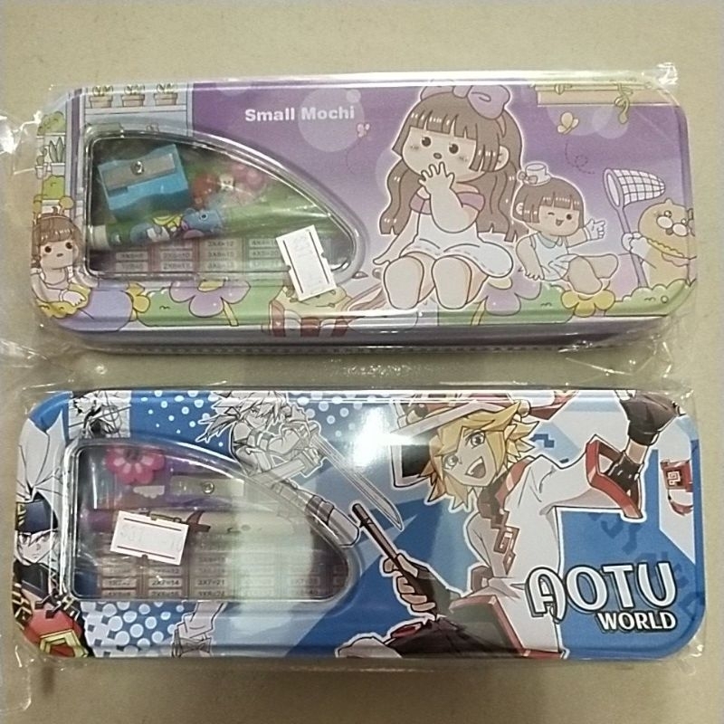 Tool box with tool set (pencil, eraser, sharpener, sharpener) | Shopee ...