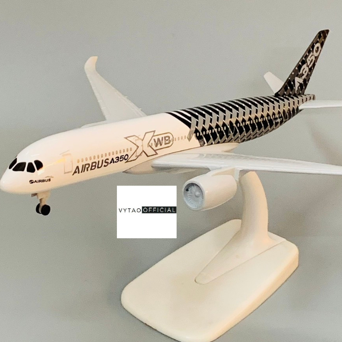 Original Airbus A350 Premium Metal Plane Model 20cm With Wheels With ...