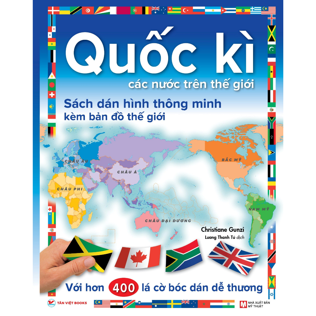 Book - Flags of countries around the world - smart stickers with world ...