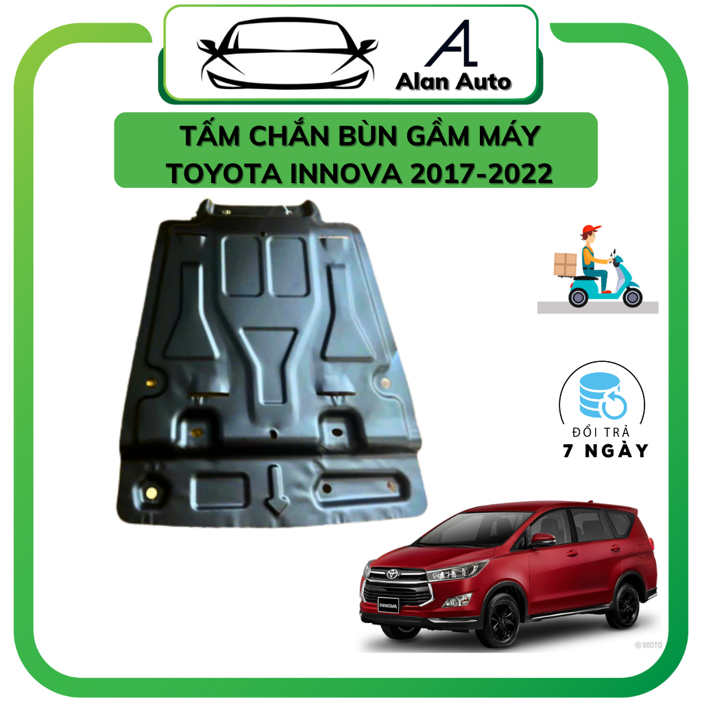 Toyota Innova 2017-2022 engine underbody shield, metal underbody shield ...